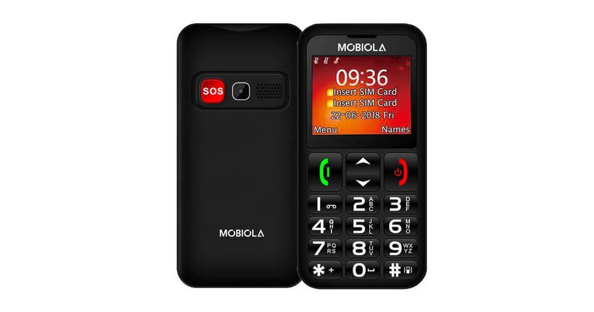 Mobiola MB700 Čierny (409609) za 39,90