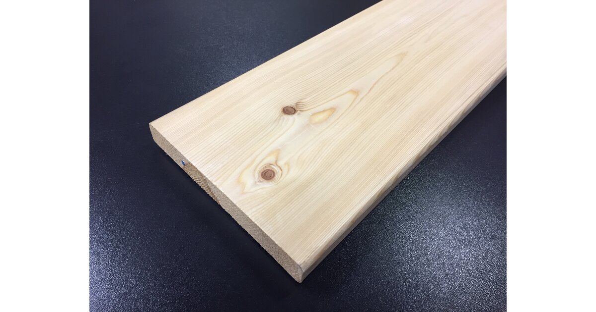 Hobľovaná doska sibírsky smrekovec 20x120x3985 mm AB za 16,47