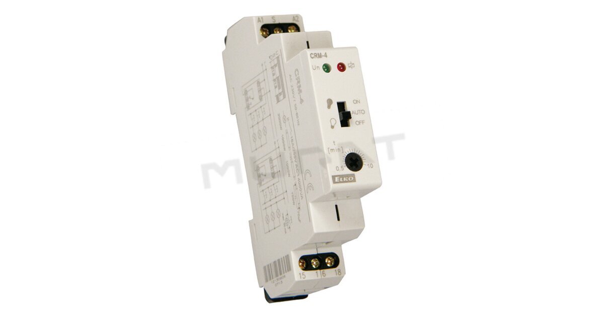 Schodiskový automat CRM-4 230 0,5-10min 230VAC 4000W za 31,8600