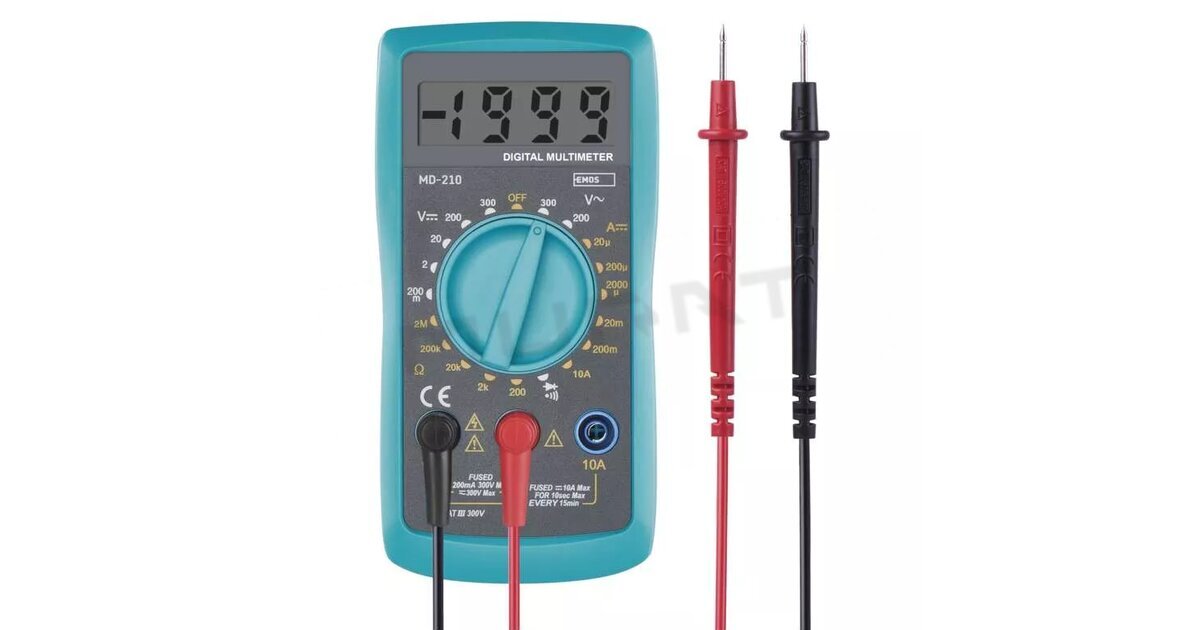 Multimeter AC/DC MD-210 M0391 za 16,2100
