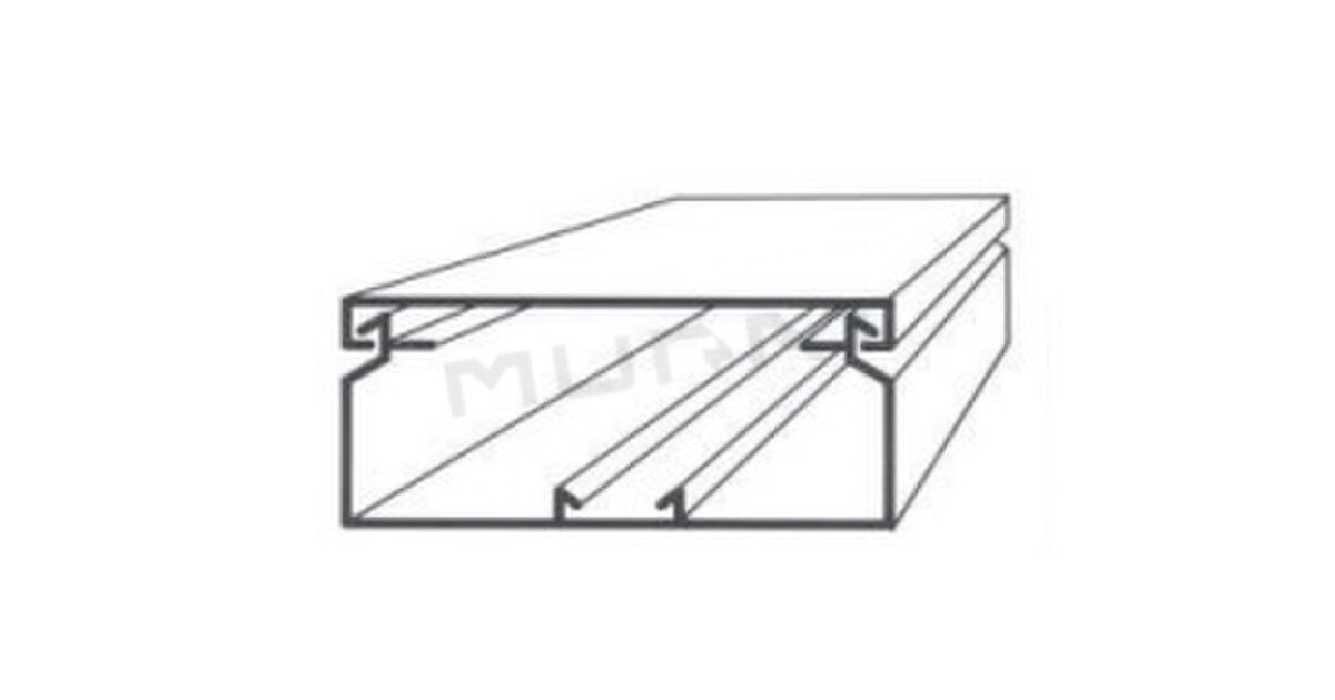 Lišta PVC 40x20 LV 1ks=2m NB
