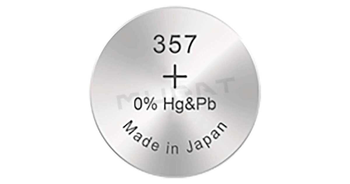 Batéria 1,5V typ 357 - GP 357F , 165mA fí-11,6x5,4mm B3357F za 2,0500