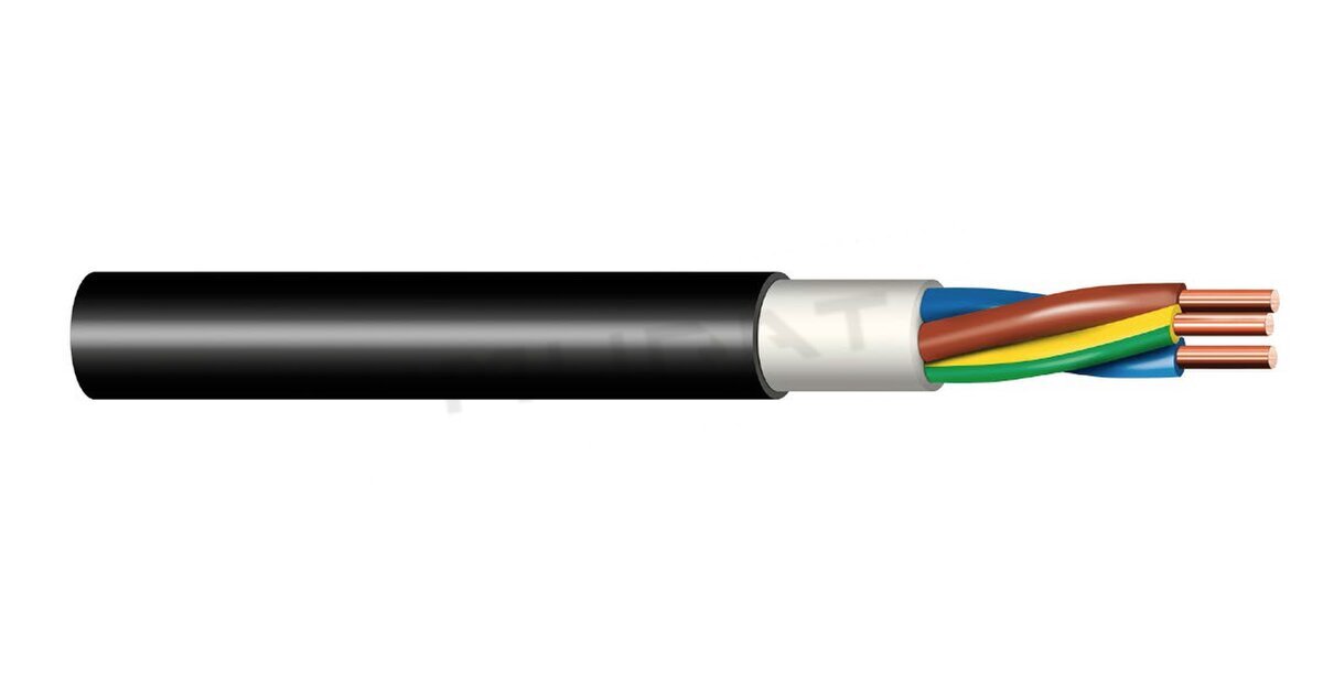 Kábel CYKY-J 3x1,5 mm2 v kruhoch 50m silový