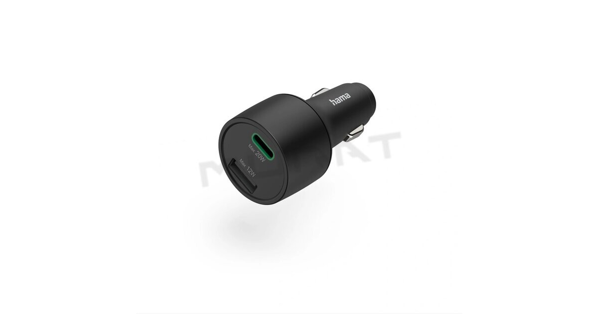 Hama 201690 rýchla USB nabíjačka do vozidla USB-C PD/QC, USB-A, 32 W za ...