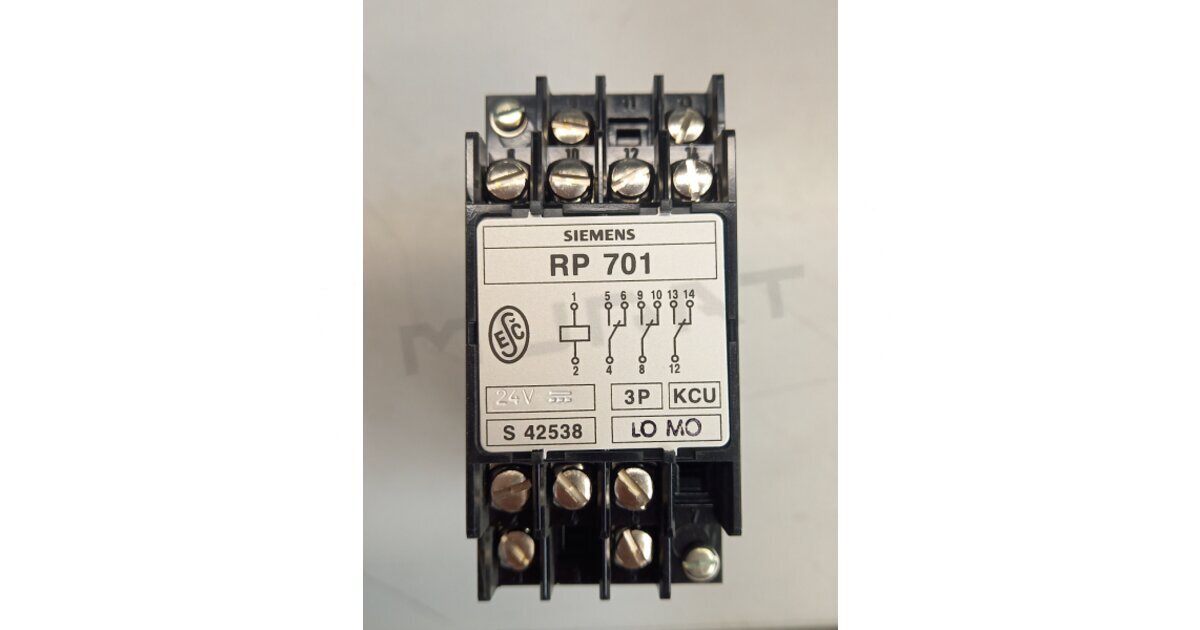 Rele RP701KCU 3P 24Vjs za 21,0100