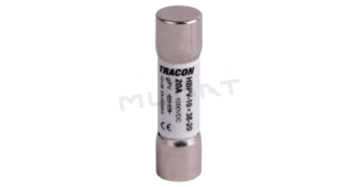 Poistka valcová gPV 20A 1000V DC pre FV HBPV-10X38-20